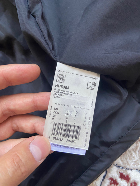 Пуховик Reebok Vector Long Down Jacket