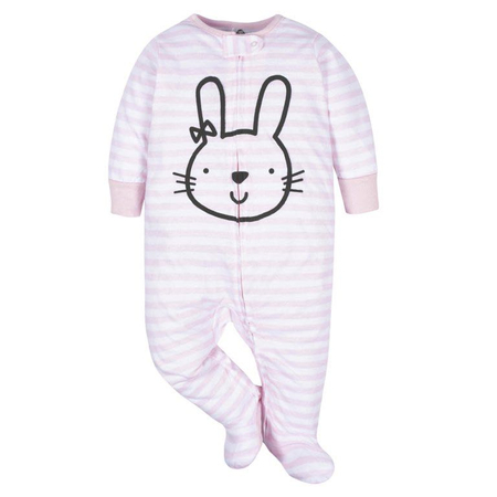 Gerber, Sleep’n’Play. Слиперы девочкам  из США. Ориг. Разм. 0-3 мес.