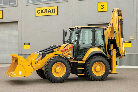 Экскаватор Погрузчик CAT 444