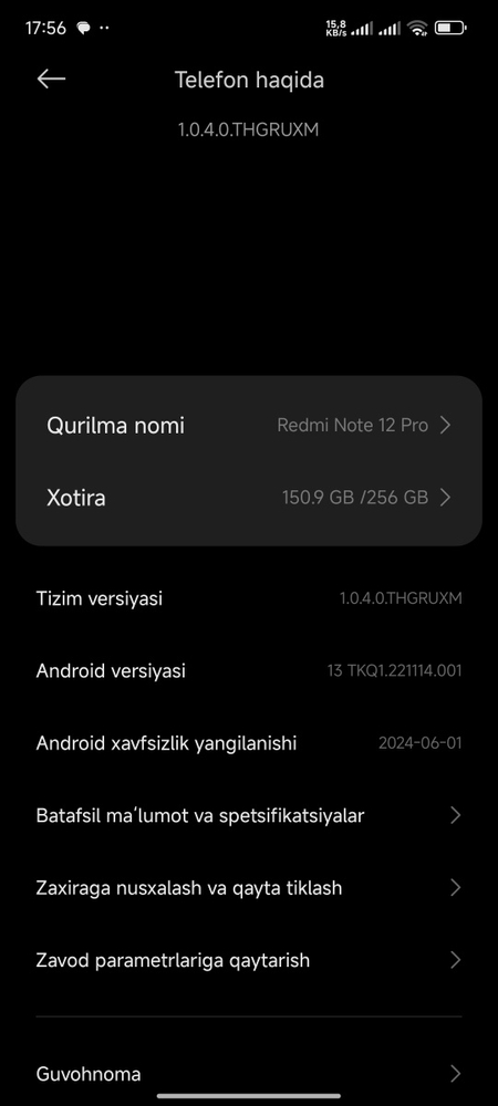 Redmi note 12 pro