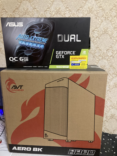 Gaming keys kompyuter gtx 1660super i310100f stol kompyuter klaviatura