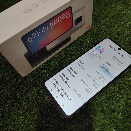 Redmi Note 9pro sotiladi 128/6Gb