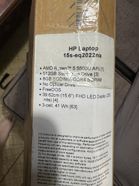 Абсолютно новый Ноутбук hp