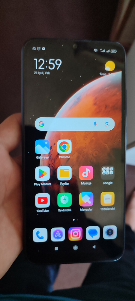 Redmi 9C 3GB ram 64GB xotira