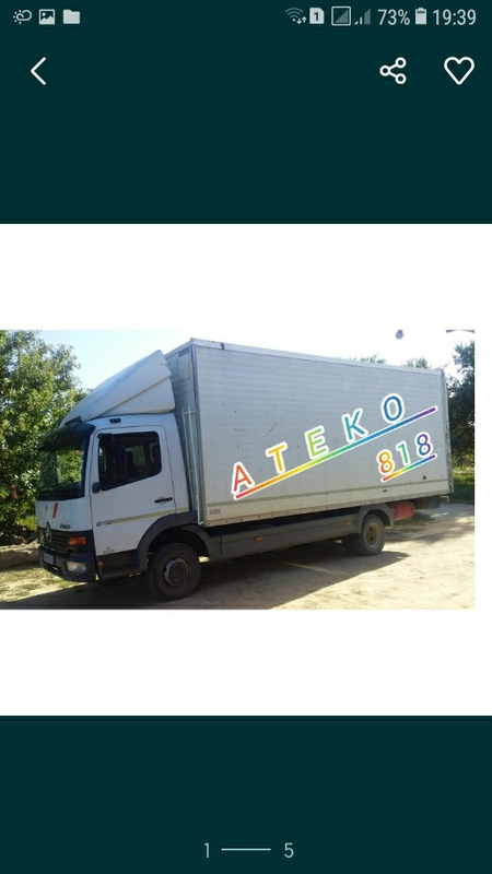 Mers atego 818 .