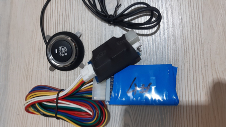 Старт-стоп (push) кнопка для 12v автомобиля.