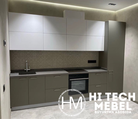 HiTECH Buyurtma asosida oshxona mebel Кухонный гарнитур Кухонная мебел