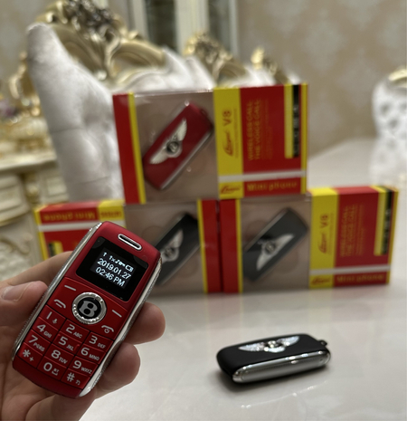 Mini V8 новый пачка 2 та сим карта кетади