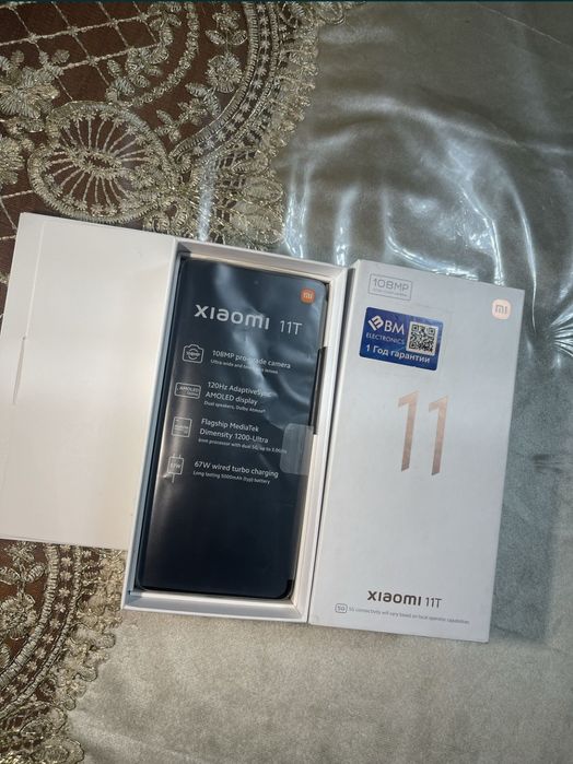 Xiaomi Mi 11T 5G\\n8+8/128Gb \\nholati ideal\\nkarobka dakument bor\\naybi yoq
