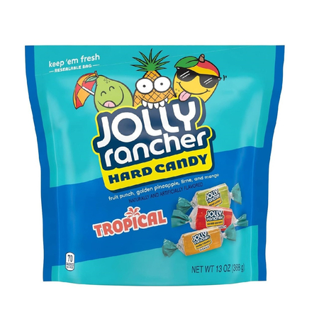 JOLLY RANCHER Твердые конфеты в ассортименте со вкусом тропических фру