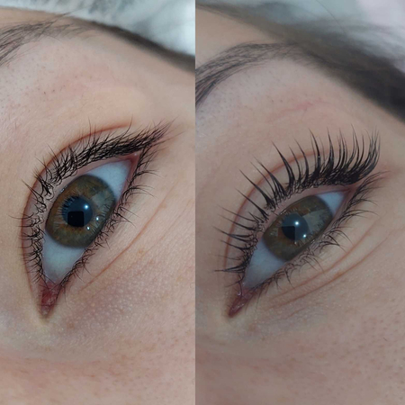 Ламинирование ресниц +окрашивание +BOTOX
