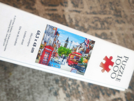 Пазлы Trefl. 1000 элементов London Street. Made in Europe