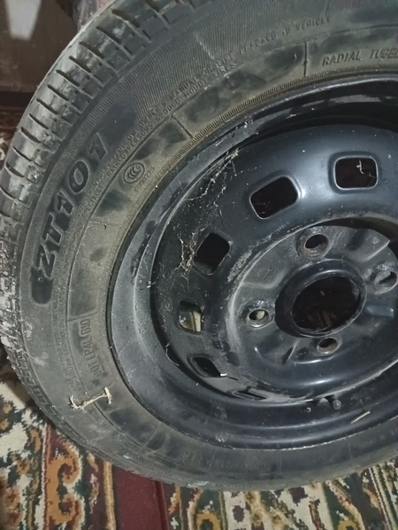 Matiz balon R13 holati orta, zapas qilip yurilgan