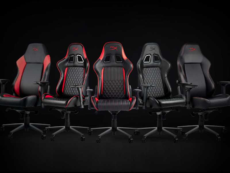 Кресло HyperX RUBY Black/Red (367522)