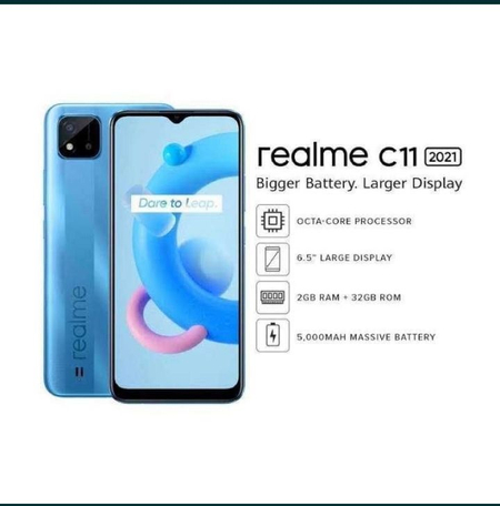 Realme C11; Karobkasi bor; Full Komplekt; Holat yaxshi;