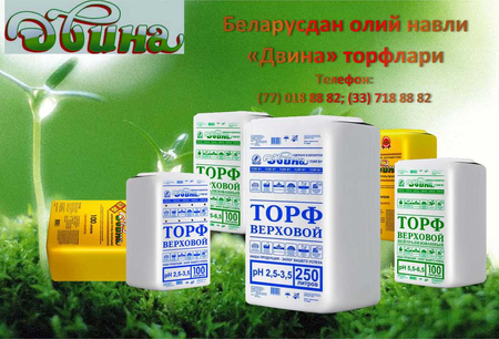 Торфнинг энг катта танлови! Биринчи қўлдан олинг!!