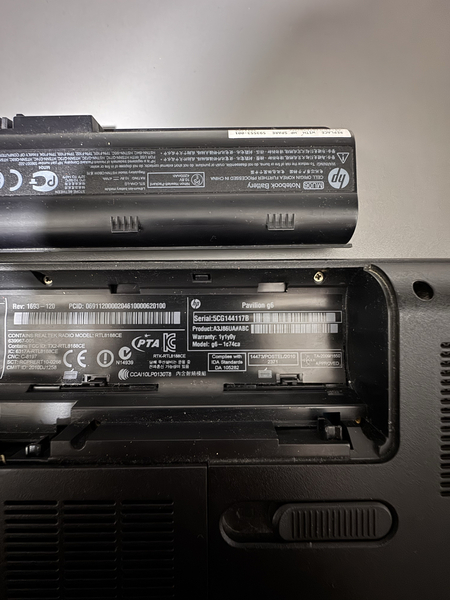 Ноутбук HP Pavilion g6 intel i3, 4/ 370gb