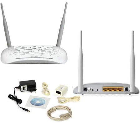«ADSL2+» модем—роутер