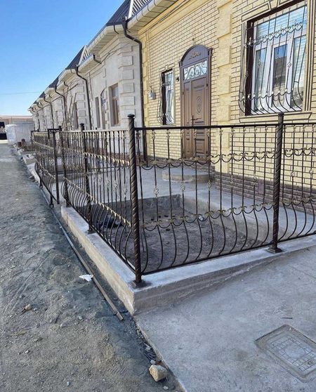 Ешикингиз олдига мустаҳкам забор (Aграждения) ларни ўрнатиб берамиз!