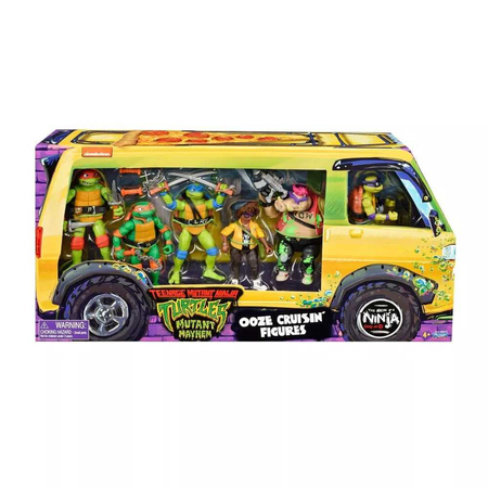 NinjaTurtles Набор из 6 экшн-фигурок Черепашки ниндзя