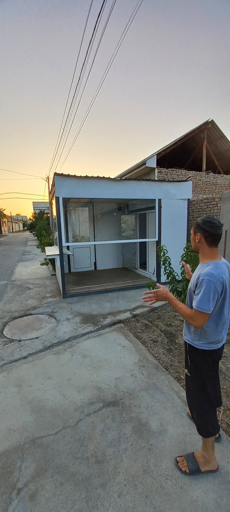 Бутка акфадан термос килиб ясалган