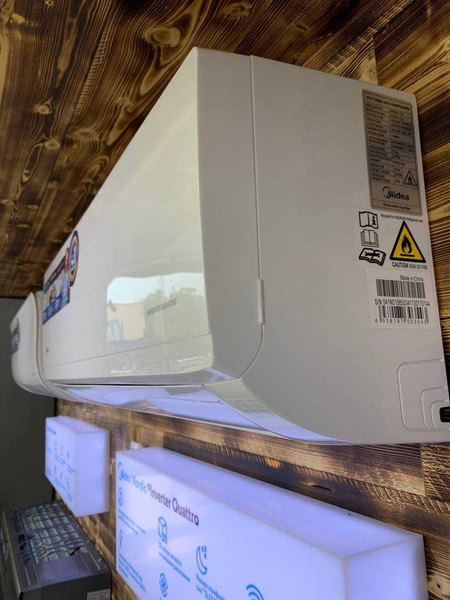 Кондиционер Midea Nordic 12 Inverter, low voltage + текин установка