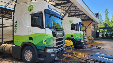 Scania 410 от кучи метан газ 600 минг пробеги