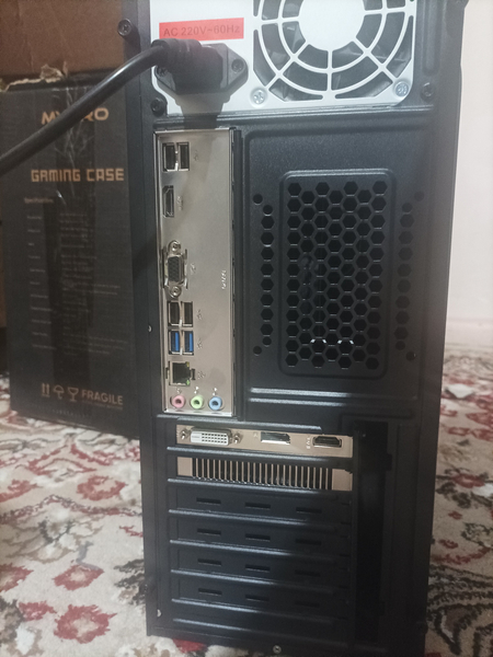Бюджетный Игровой компьютер i3 10100f, gtx 1050 ti + Монитор в подарок