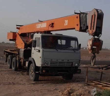 Кран KAMAZ 25 тонна