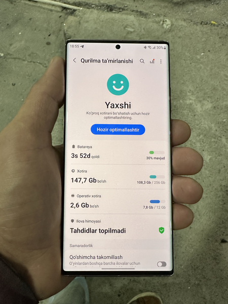 Samsung yaxshi kelishadigan
