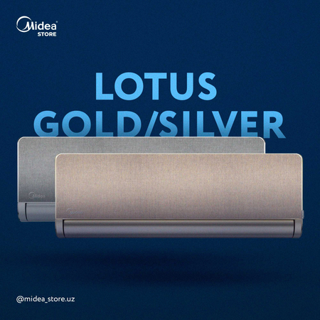 Konditsioner Midea Lotus 12 Inverter + Low voltage [145-265V]+ kafolat