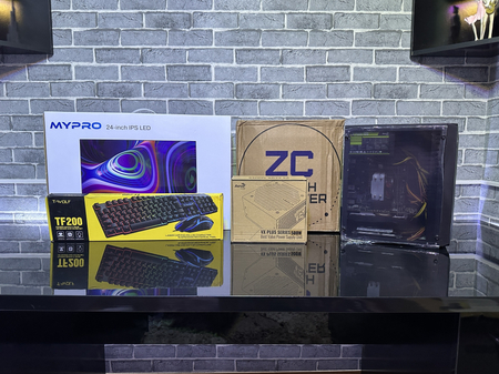 Игровой компьютер: i3-9100, GTX 1060, DDR4 16GB, SSD 128GB, HDD 500GB
