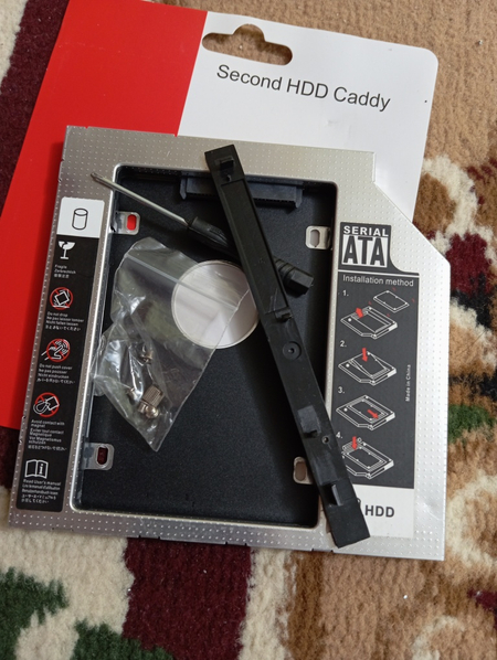 Hard box 8.5 mm xotirani kengaytirish uchun vosita tel qilila