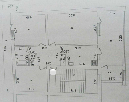 V3024 Садык Азимова Ор.р: ГУВД Корзинка 3/3/5 100м2 без ремонта