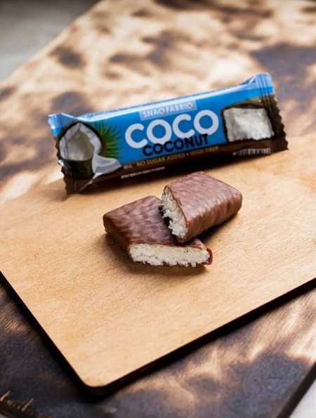 Кокосовые батончики COCO без сахара 30 шт х 40г