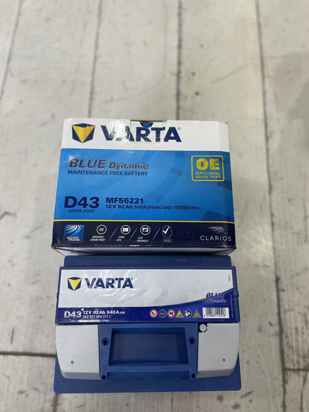 Аккумулятор VARTA® Blue Dynamic D43