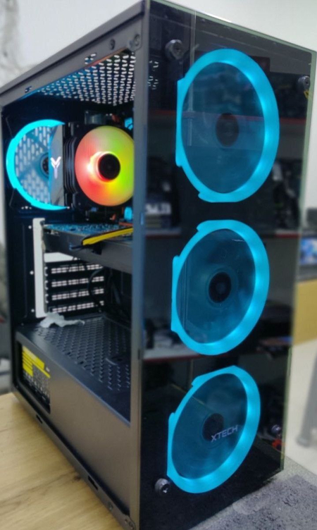 Компьютер i5 7400/RX 580 8g/ssd120/hdd1T/ozu16