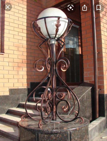 Фонари декор. Ковка. Металл. (Изготовление кованых издели)