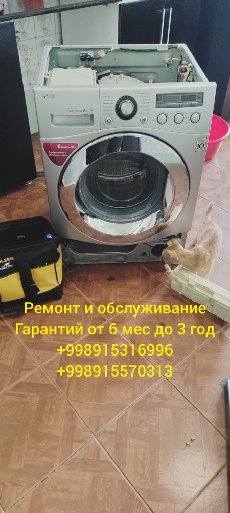 Ремонт стиральных машин и посудомойки