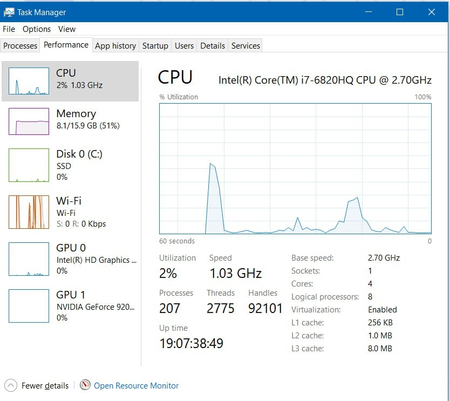 Samsung noutbook NT371 i7-6820HQ