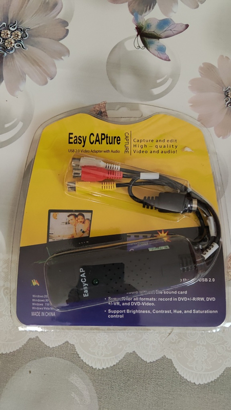Easycap USB 2.0 Video Audio VHS to DVD Converter Capture Card