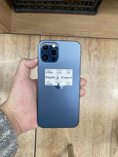 Iphone 12 Pro Max 128gb LL/A Blue 76% Apple Expert