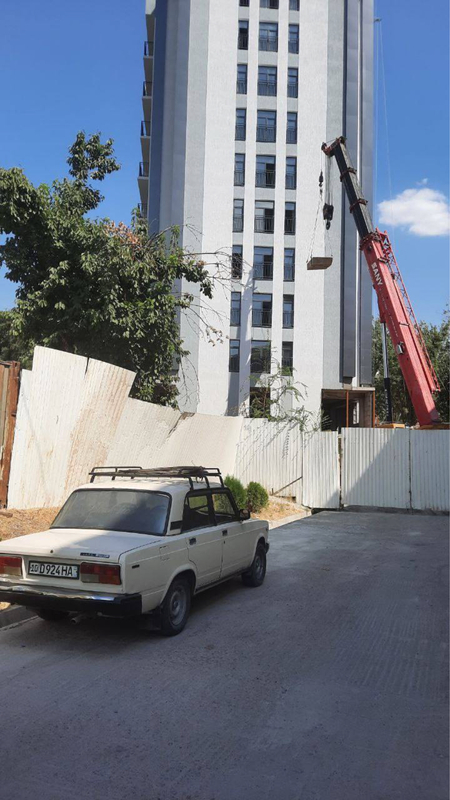 Кв/ра студия в ЖК Ikat Юнусабад 13.