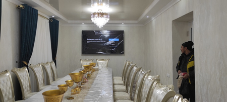 Установка карниз телевизора краштейн антена Karnez oʻrnatamiz.