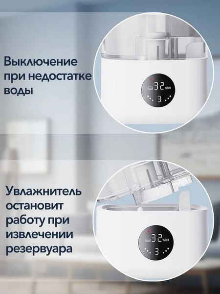 Умный увлажнитель воздуха Xiaomi Lydsto Humidifier F100S 2.5 л, EU