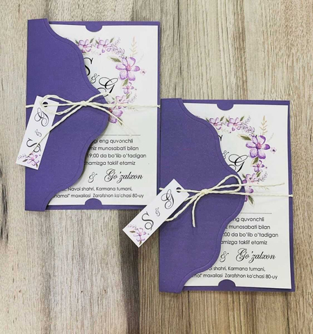 Taklifnomalar / Пригласительные / Invitations