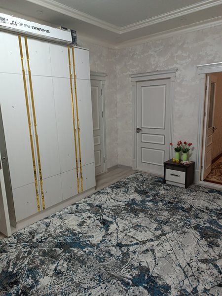 Продается 3 х комнатная квартира. 87.7 КВ.м Нурхон. Новостройка