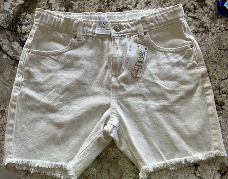 Новый джинсовый шорт от M&S (Великобритания)