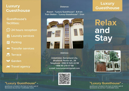 Гостевой дом Luxury в городе Самарканд