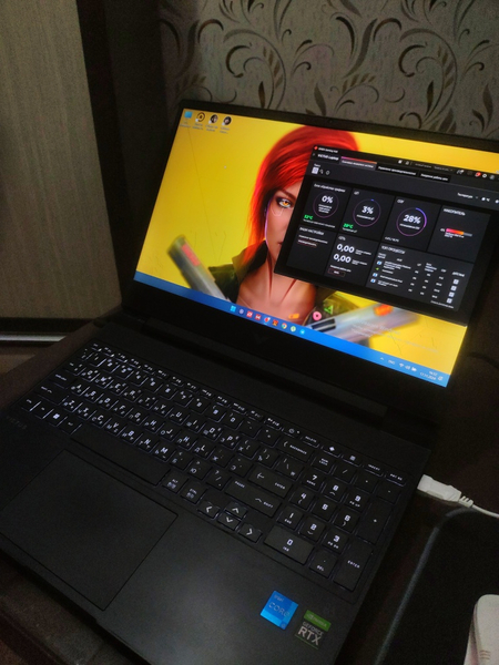 VICTUS GAMING. RTX™ 3050/16Gb/144Hz/DDR6. Мощный игровой.